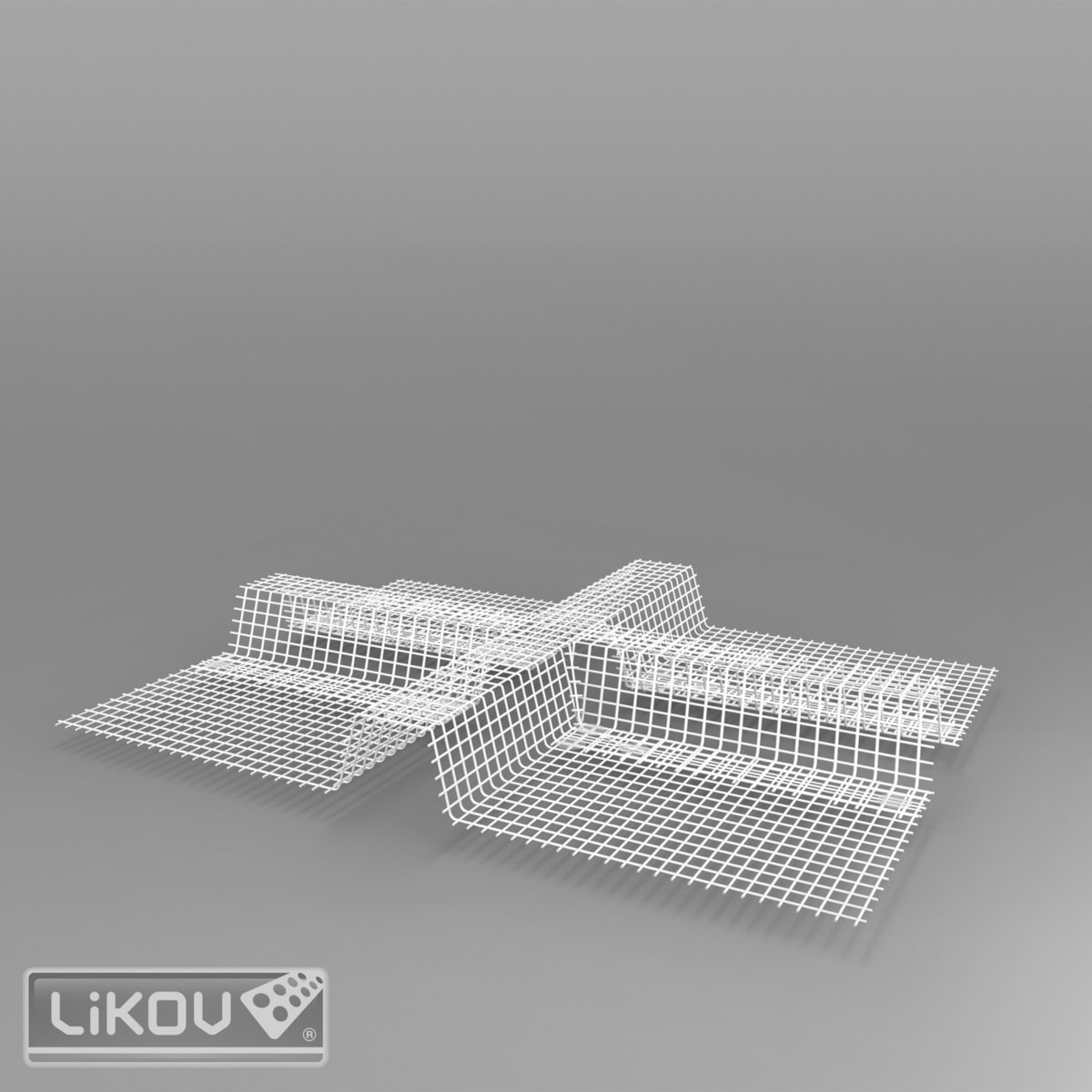 LBP-U3 kříž bosážní tkaninový | LIKOV